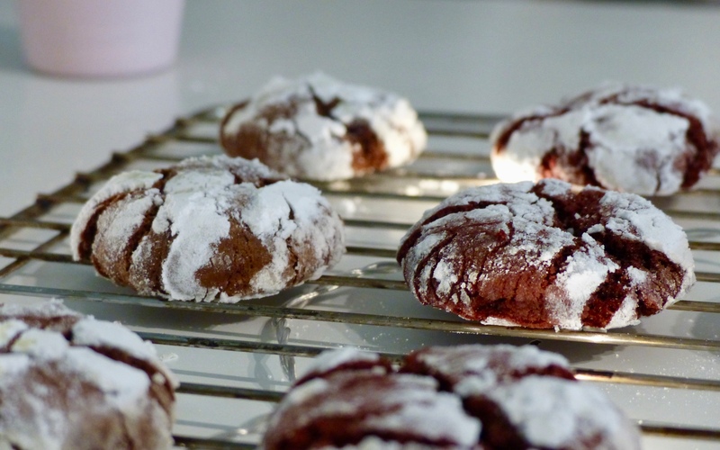 Recette Crinkles Red Velvet pas chère et facile > Cuisine Étudiant