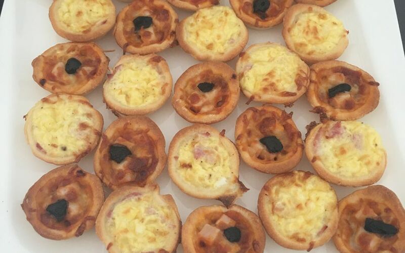 Recette Mini quiches et mini pizzas pas chère et facile > Cuisine Étudiant