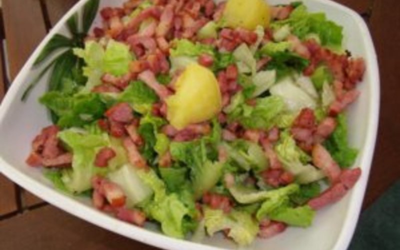 Recette salade chaude "campagnarde" de mon chéri économique > Cuisine ...
