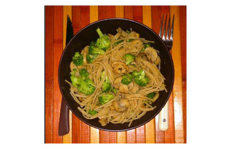 Recette Pâtes complètes, brocolis et champignons. pas chère et rapide ...