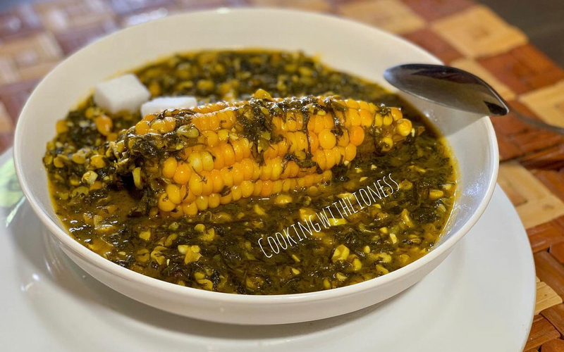 Recette Sanga Cameroun 🇨🇲 économique > Cuisine Étudiant