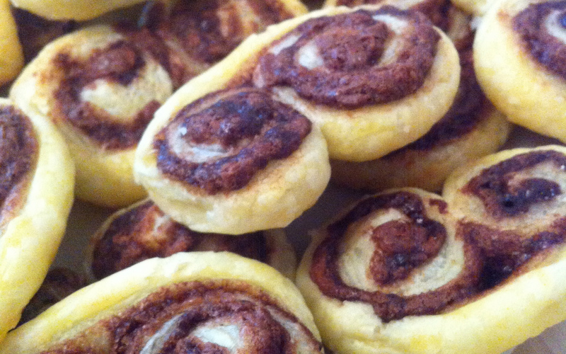 Recette palmiers au nutella facile | Cuisine Etudiant