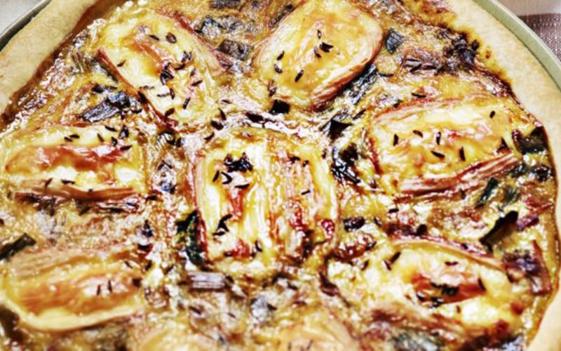 Recette Flamiche aux poireaux et maroilles économique et facile ...